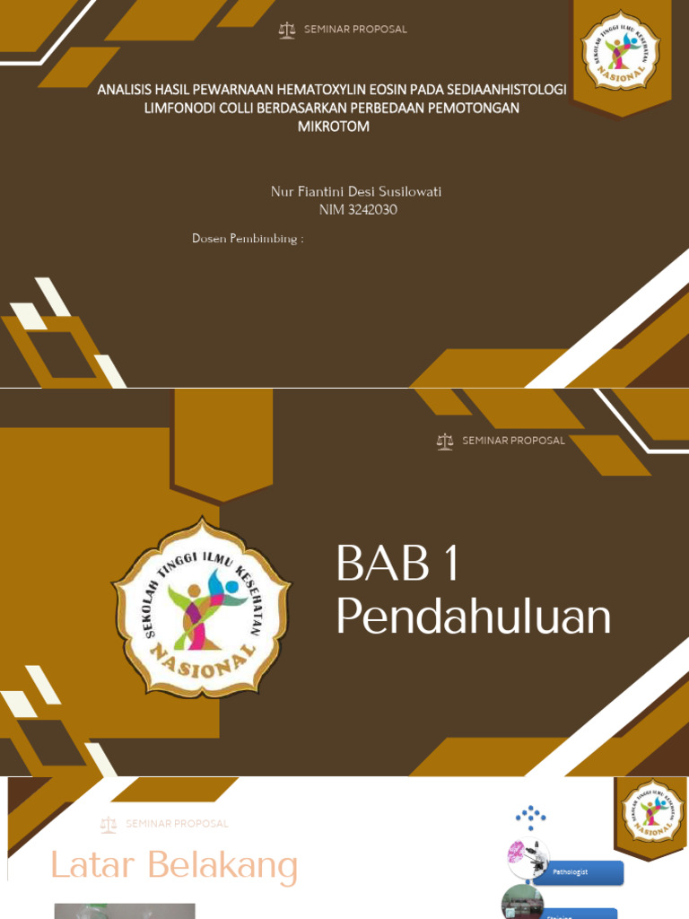 Analisis Pewarnaan HE Limfonodi Colli | PDF