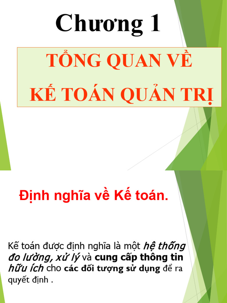 Chuong 1 - Tong Quan Ve KTQT | PDF