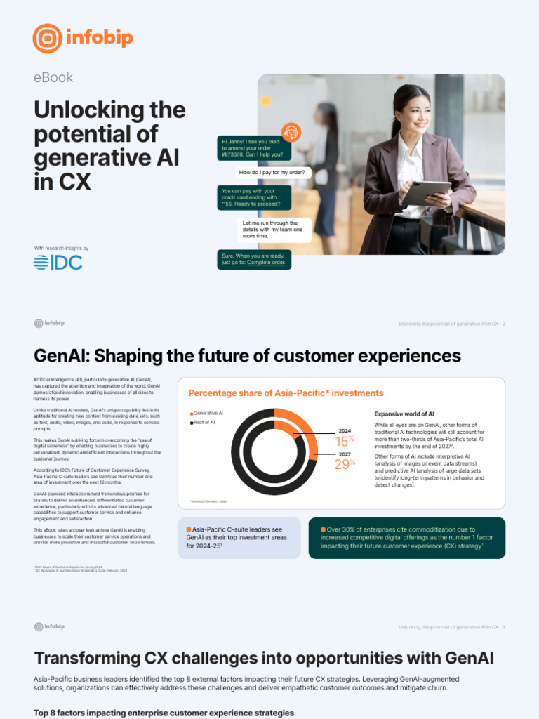 Generative AI's Impact on CX Strategies | PDF | Artificial Intelligence ...