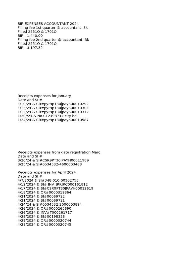 Bir | PDF | Taxes | Payments