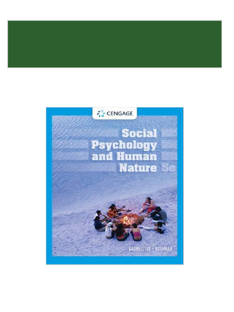 (Ebook PDF) Social Psychology and Human Nature 5th Edition 2024 Scribd Download | PDF | Emotions ...
