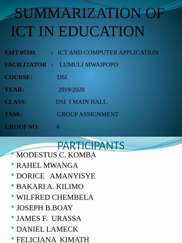 Ict in Education_075908 | PDF | Input/Output | Computer Data Storage
