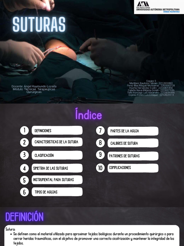 Suturas-3 | PDF | Cirugía | Sutura Quirúrgica