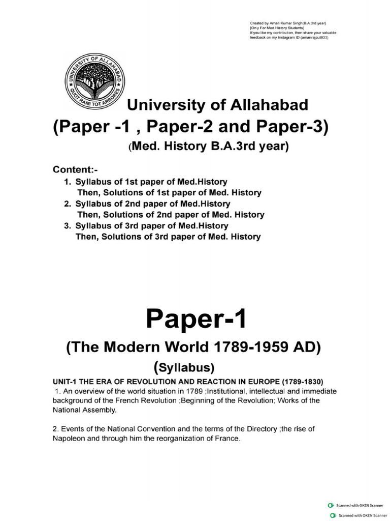 Medieval History Syllabus | PDF