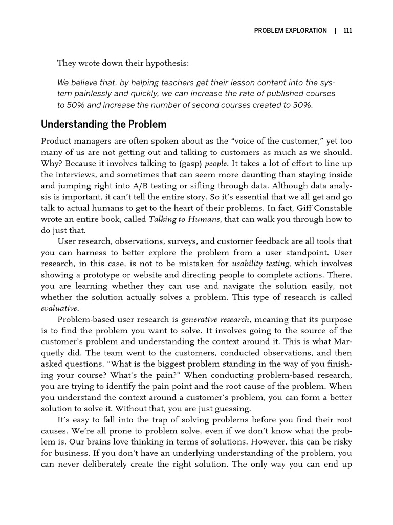 Escaping the Build Trap How Effective Product Management Creates Real ...