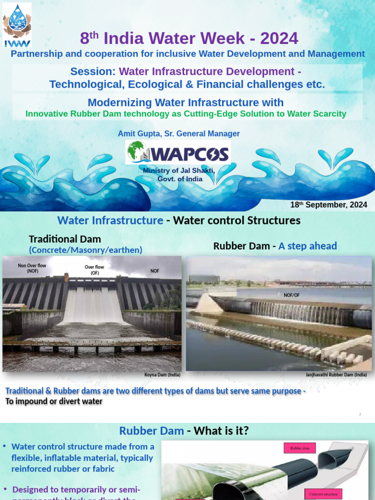 Rubber Dam PPT - (1) | PDF | Dam | Concrete
