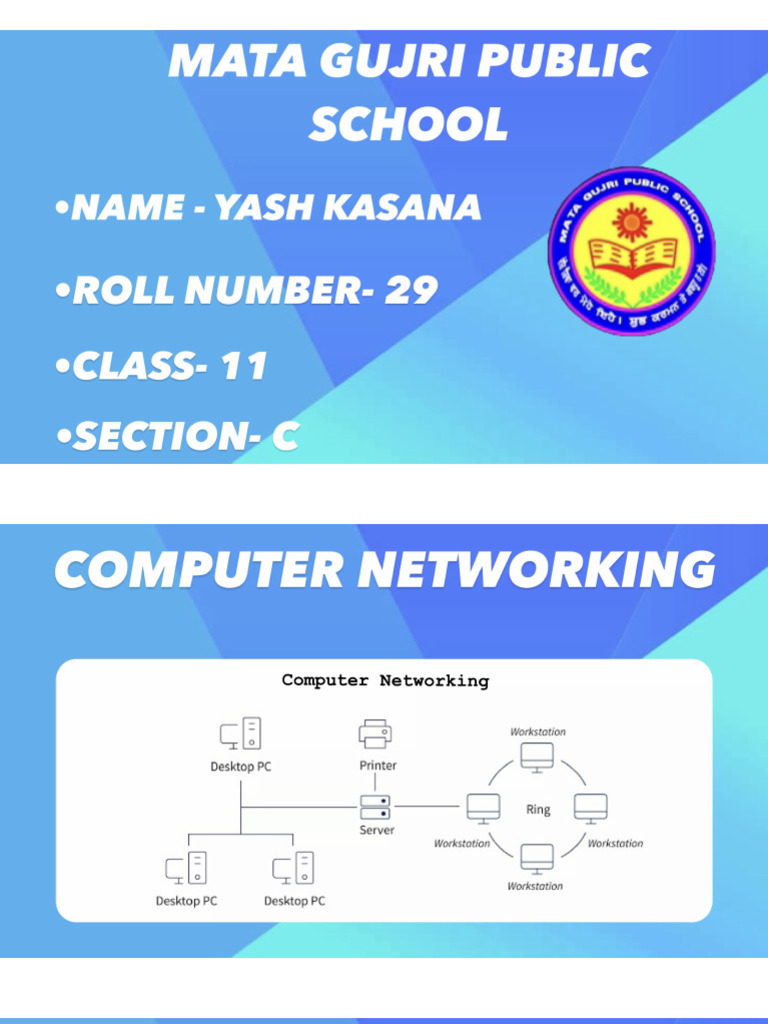 Yash Kasana 11 - C (Computer Networking) | PDF