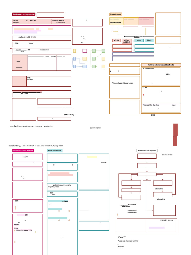 01 Cardio - Drawio | PDF | Myocardial Infarction | Cardiology