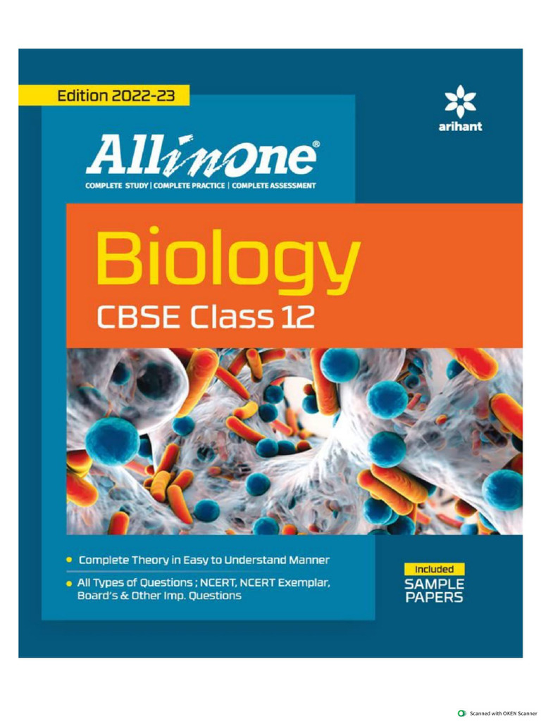 All in One Biology Class 12 by RoWdY | PDF