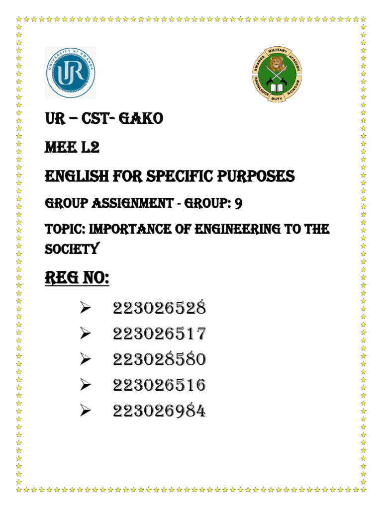 GROUP 9 | PDF | Engineering | Science, Technology, Engineering, And Mathematics