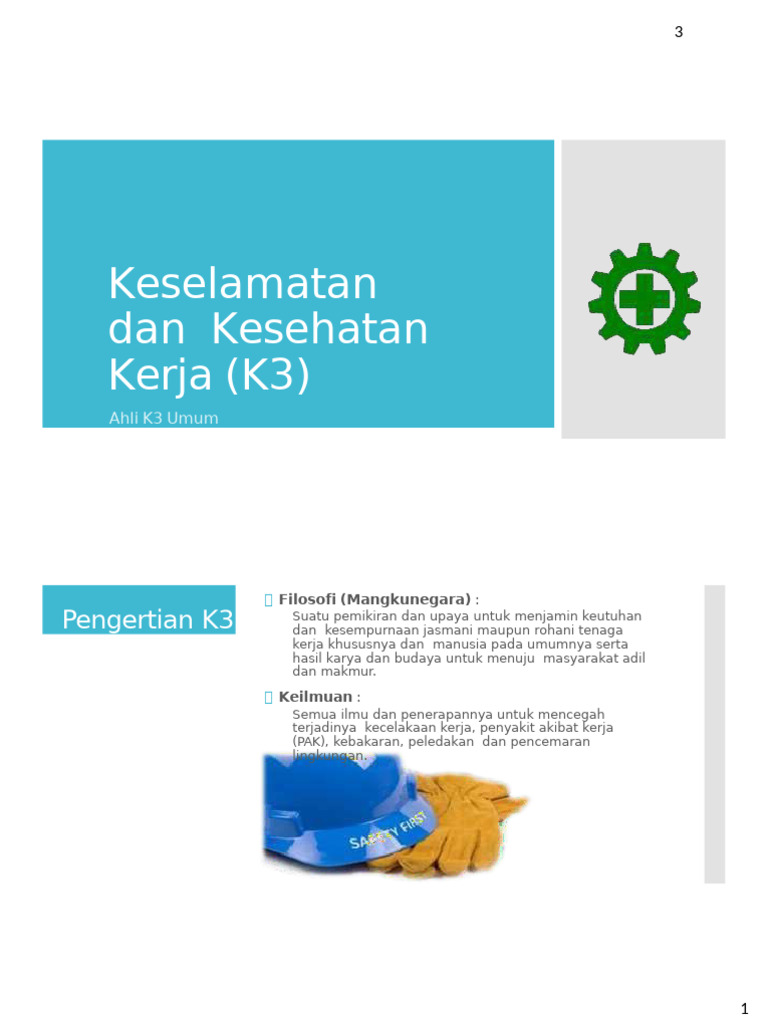 Materi_Dasar_Dasar_K3 (1) | PDF