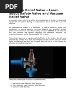 Understanding CDTP in Relief Valves | PDF | Valve | Pressure