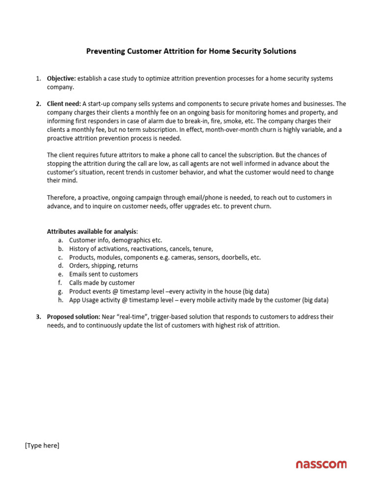 PS2 Prevent Customer Attrition | PDF