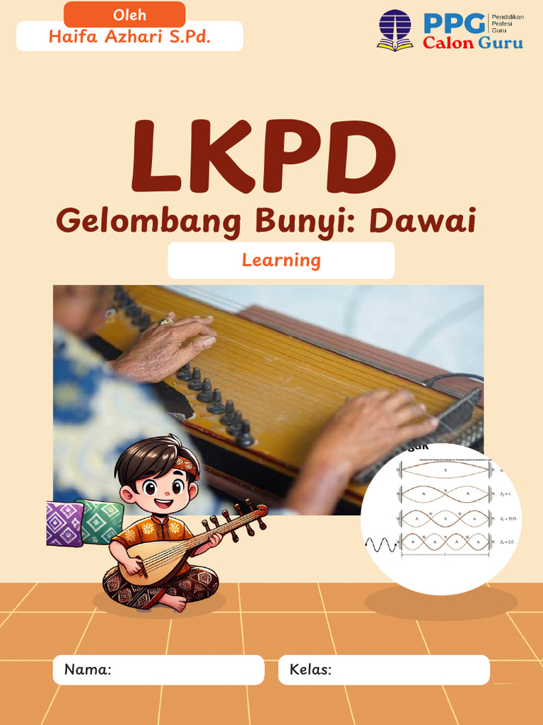 LKPD Gelombang Bunyi Dawai Kelompok Learning | PDF