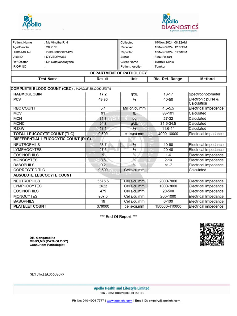 Up Lab | PDF | White Blood Cell | Body Fluids