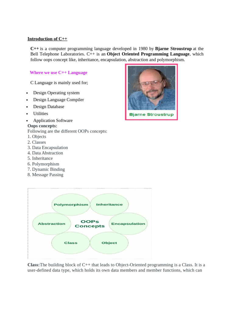 UNIT-5 | PDF | C++ | Object Oriented Programming