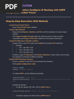 2.6.6 Packet Tracer - Verify Single Area Ospfv2 | PDF | Router (Computing) | Computer Network