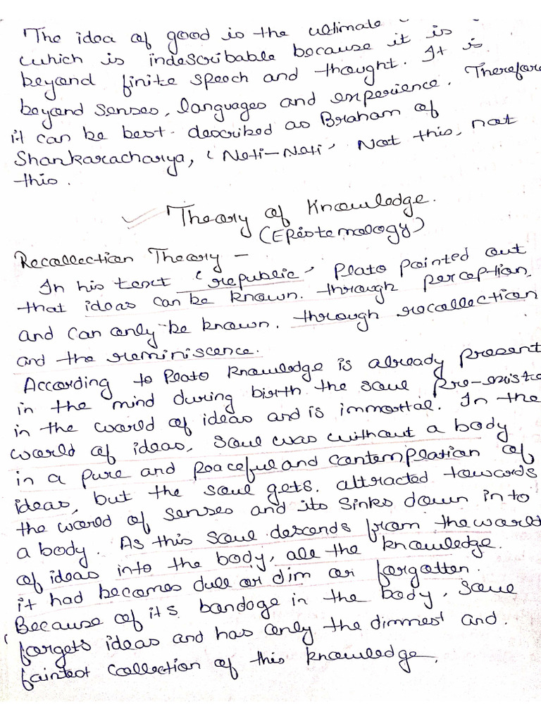 Theory of Knowledge | PDF