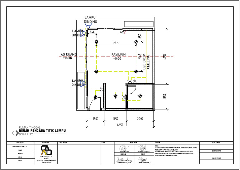 DENAH ELEKTRIKAL | PDF