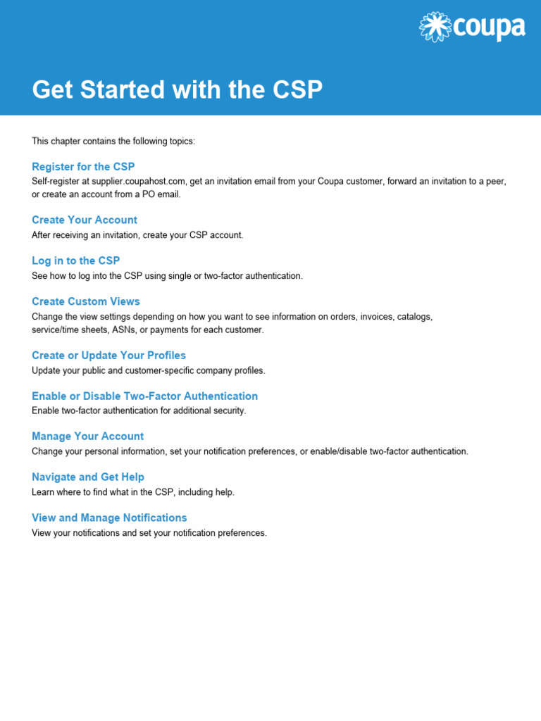 CSP Admin and User Guide-3 | PDF | Login | Password