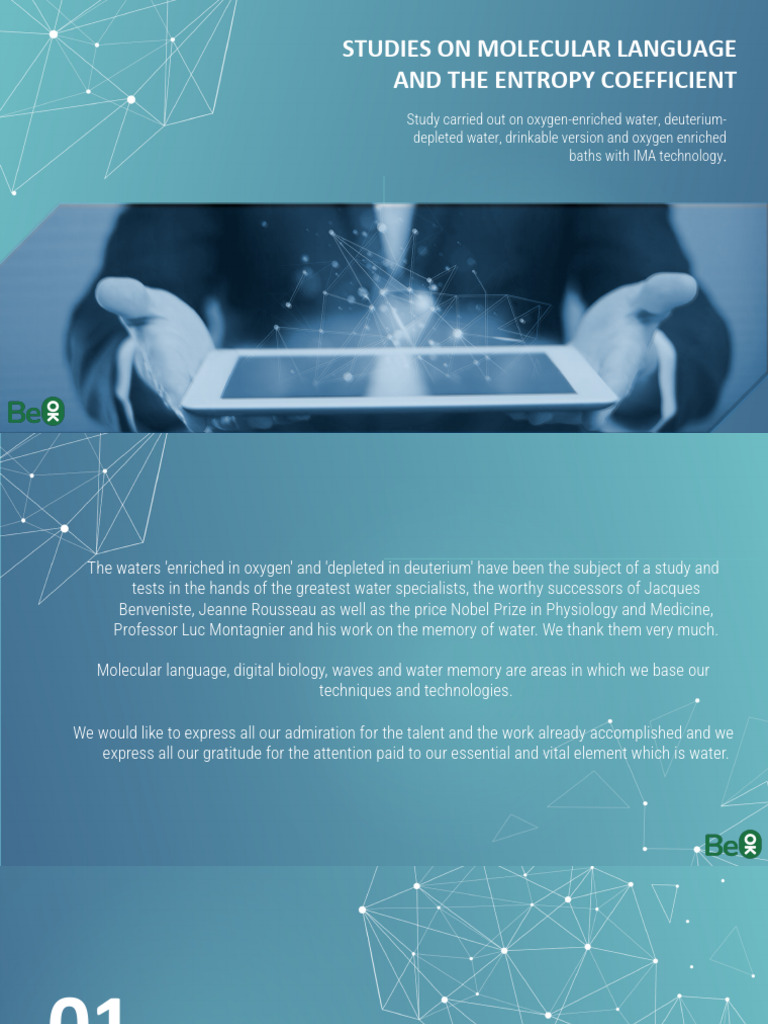 Studies On Molecular Language and The Entropy Coefficient 111 | PDF ...