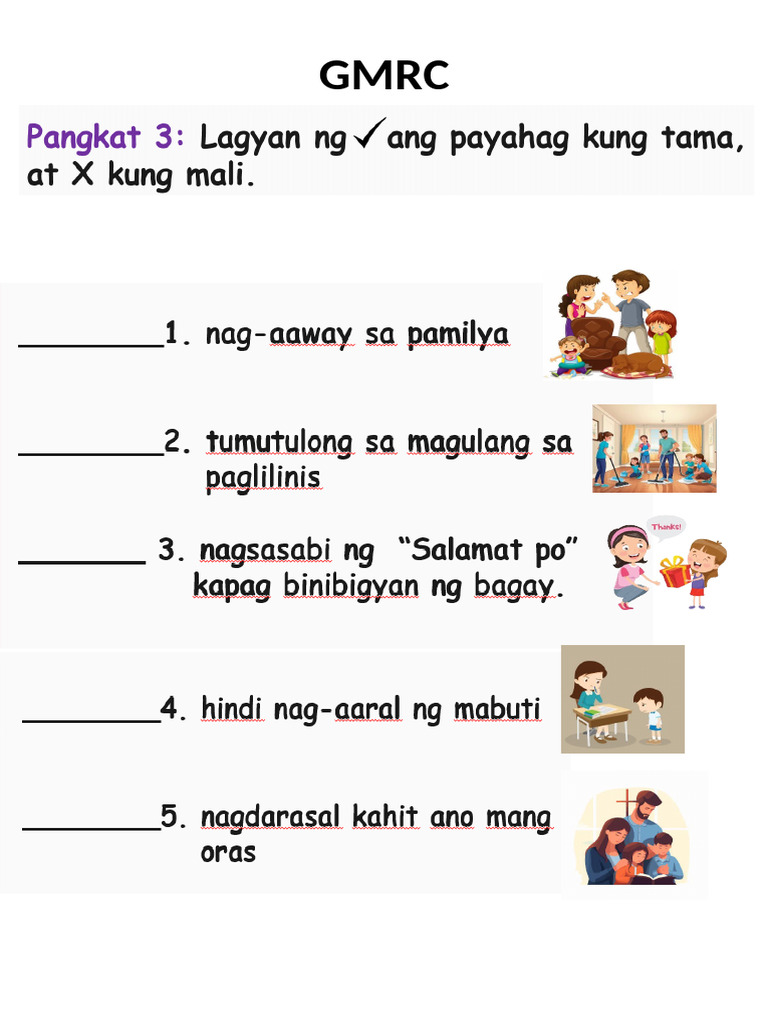 GMRC-TARPAPEL (Groupings) | PDF