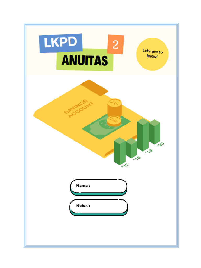 LKPD Bunga Dan Anuitas 2 | PDF
