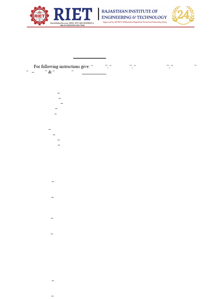 Microprocessor Assignment 2023-24 | PDF