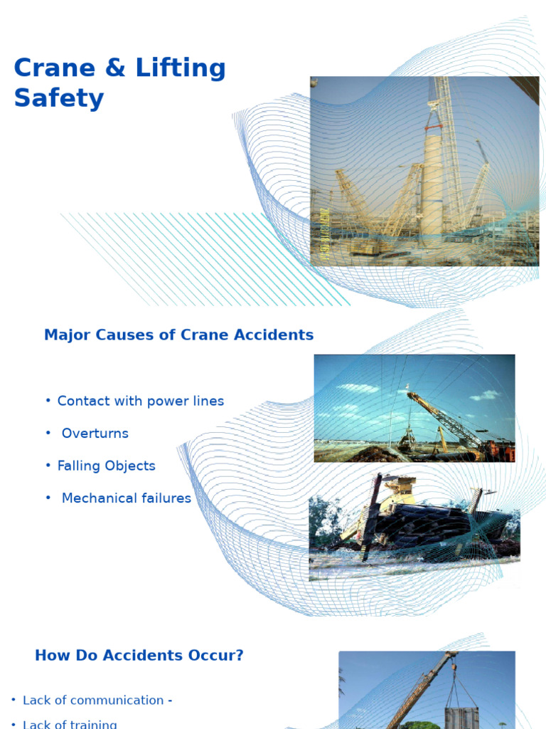 Crane & Lifting Safety | PDF