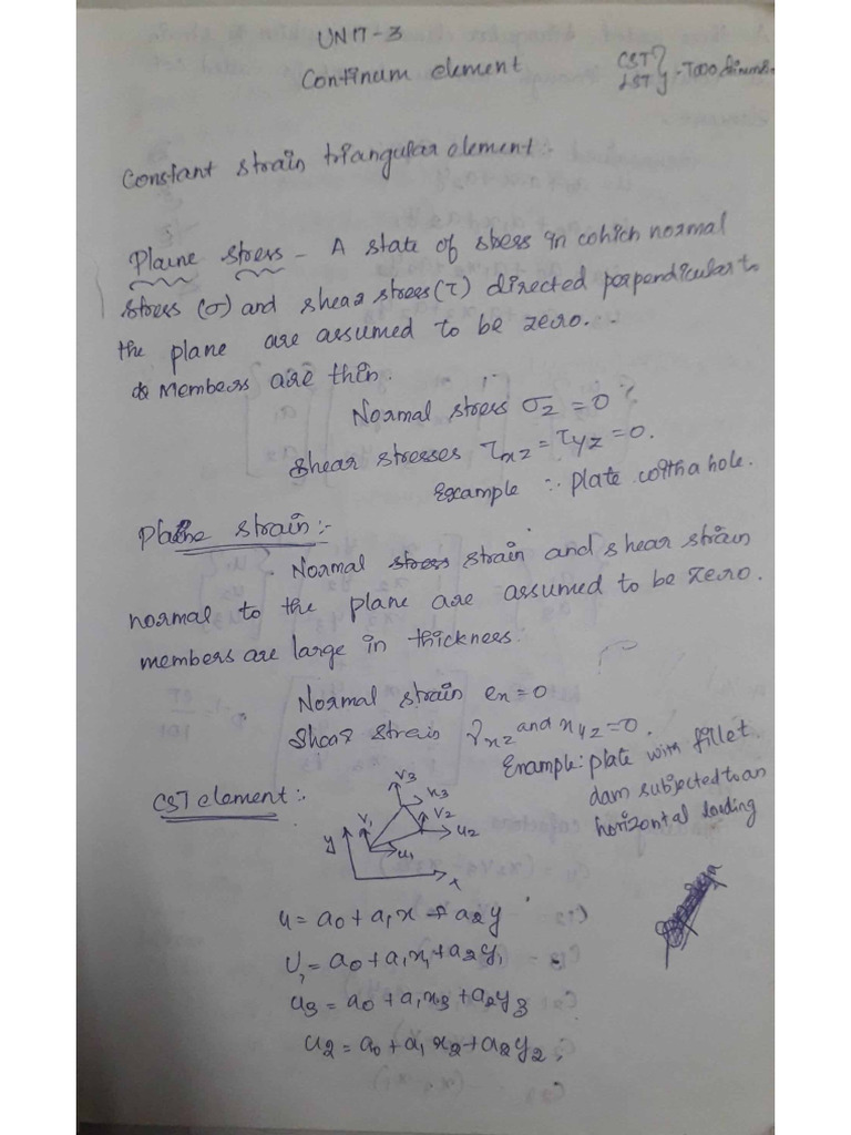 FEM unit-3 | PDF