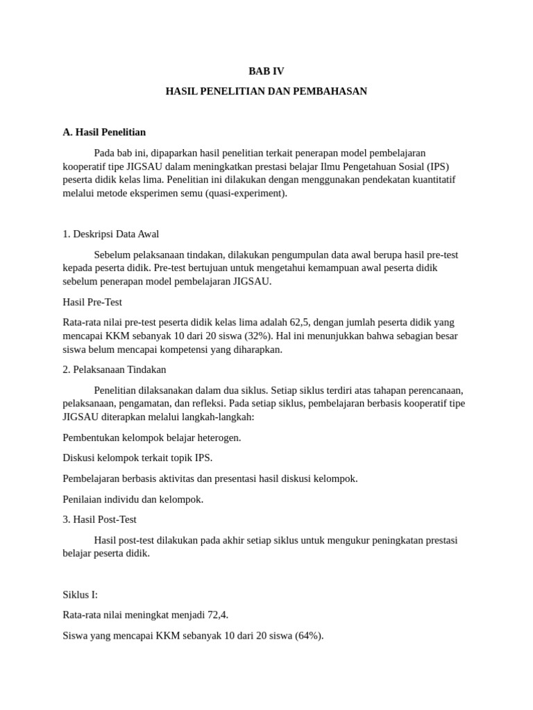 Proposal Bab Iv Dan V | PDF