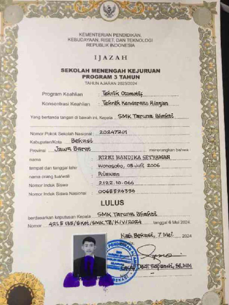 Rizki Handika Setiawan. | PDF