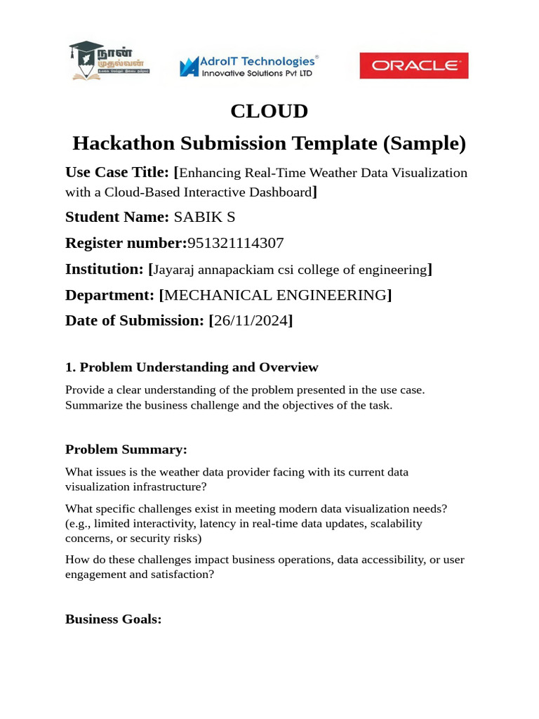 7th Sem Cloud Template | PDF | Cloud Computing | Information Technology Management