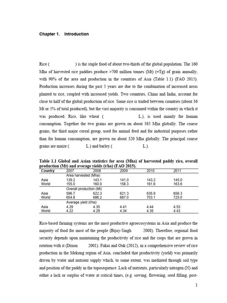 SOrice | PDF | Cereals | Agriculture