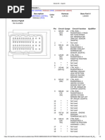 C175B PCM Connector Pinout Details | PDF | Throttle | Vehicle Parts