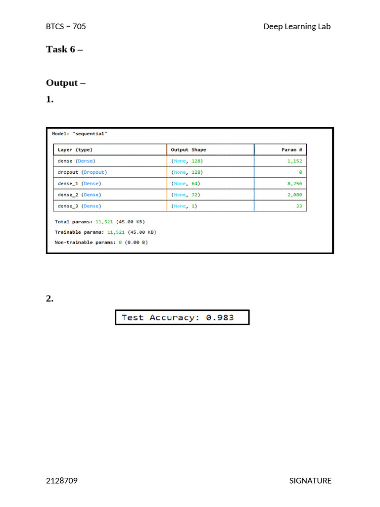 DL Practical OUTPUT | PDF