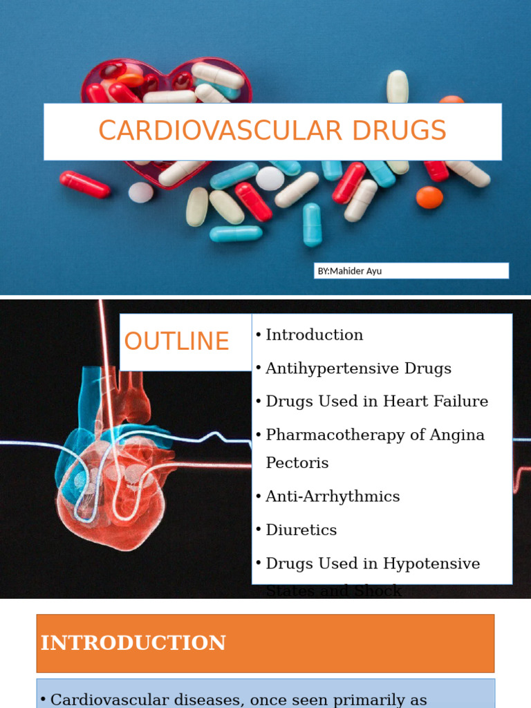 Cardio Pharmacology | PDF | Hypertension | Heart Failure