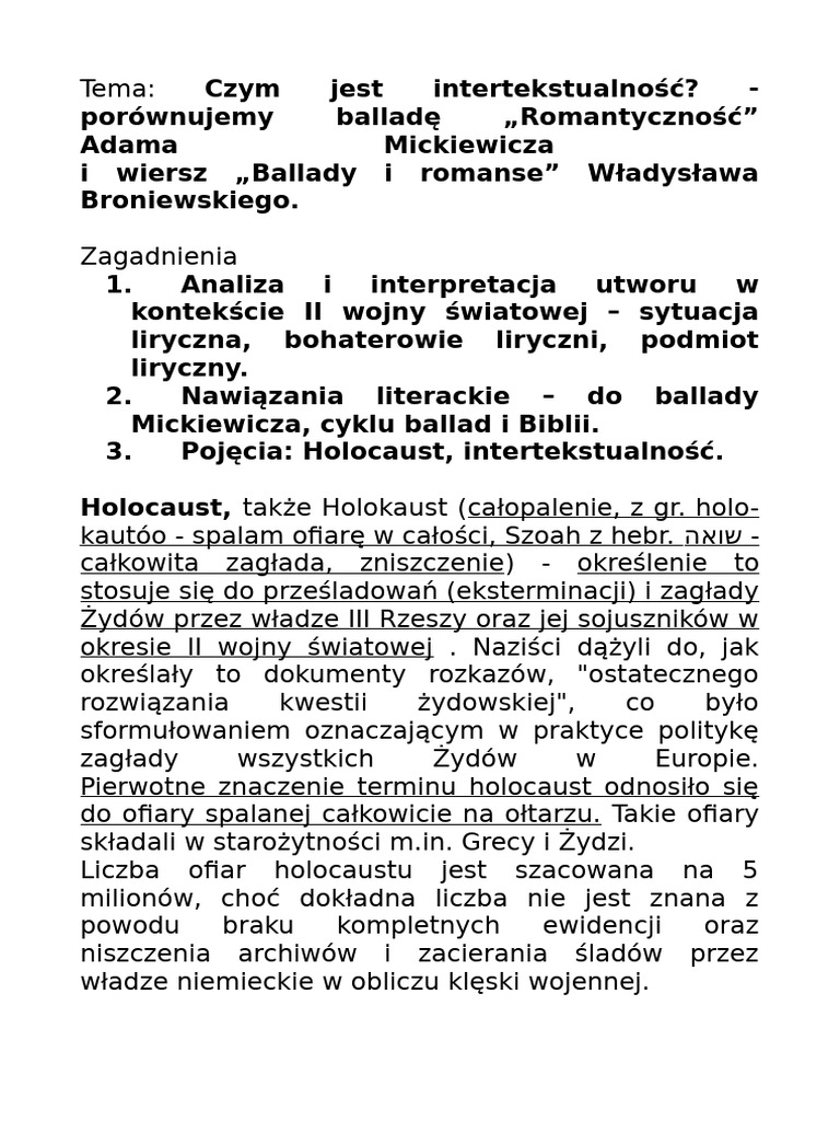Wiad-1304576-Ballady I Romanse - Broniewski | PDF