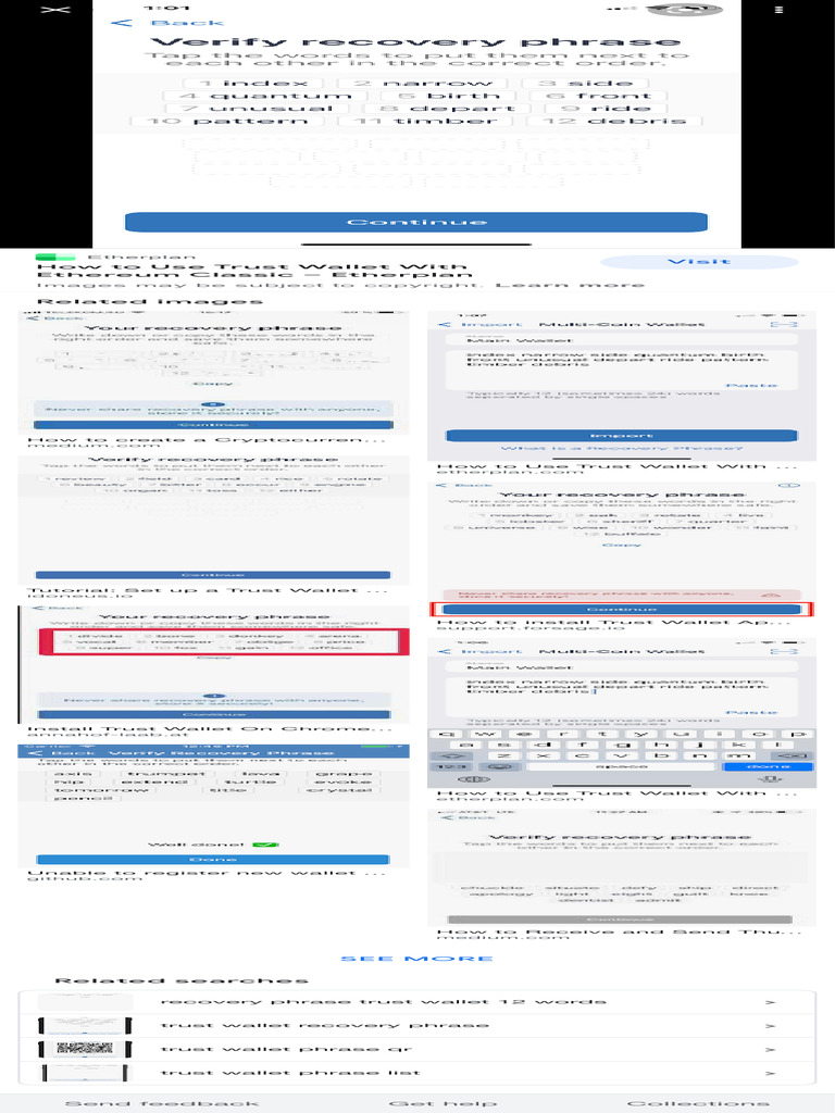 Trust Wallet Secrets Phrase 2 - Google Search | PDF