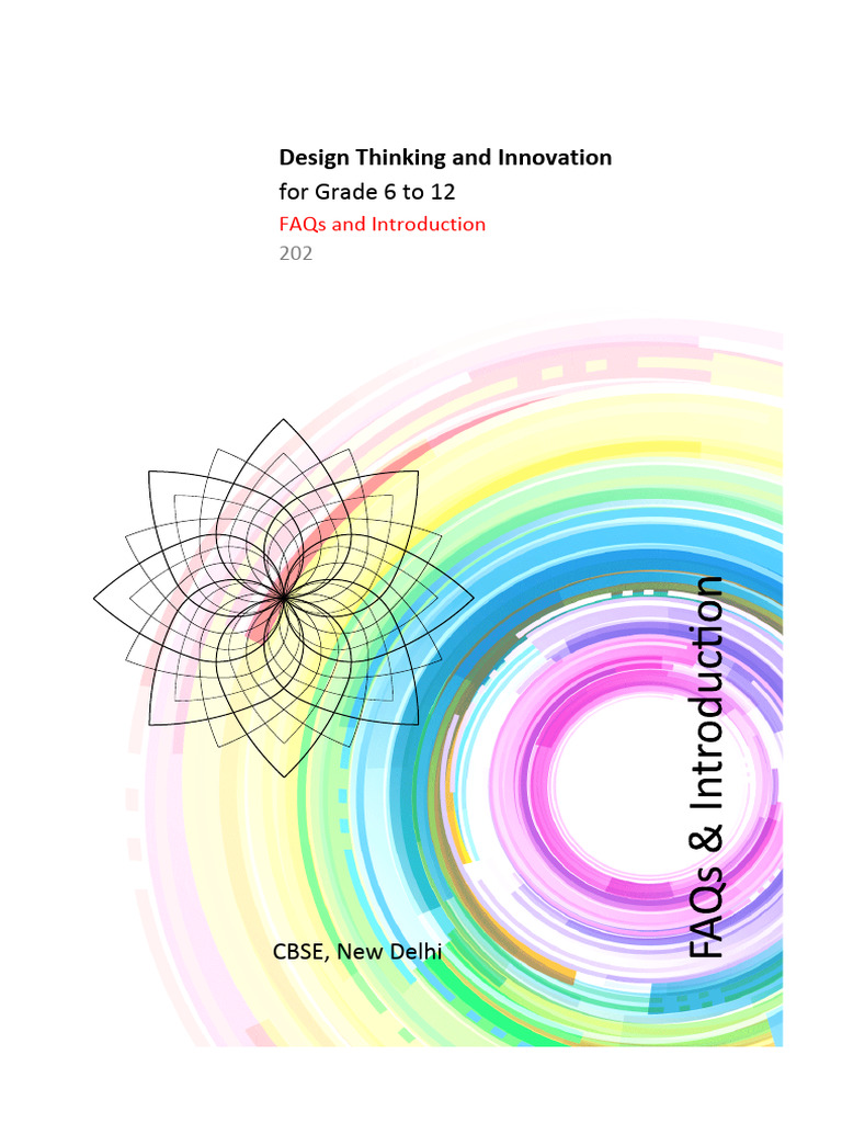 Design Thinking Introduction Pdf Design Creativity