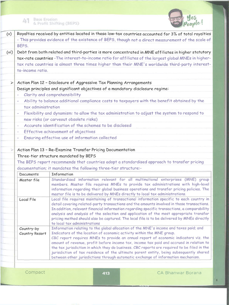 BB Sir - Compact Nov 24 (CAF)-439 | PDF | Taxes | Multinational Corporation