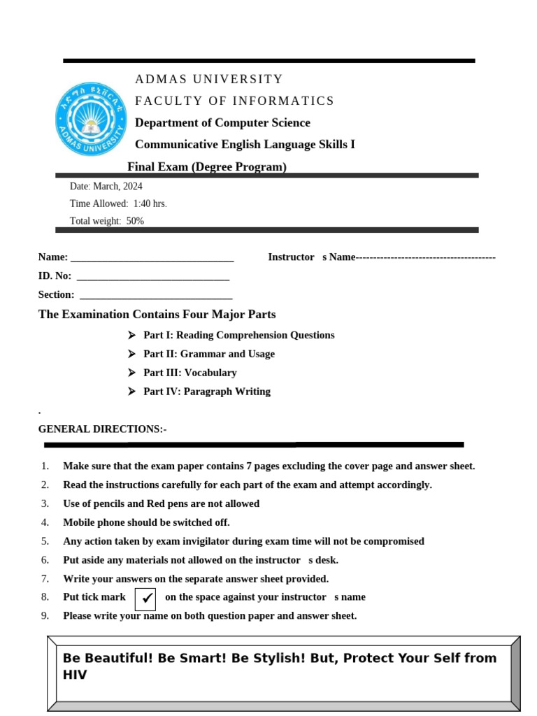Communicative English Final Exam | PDF | Thomas Edison | Phonograph