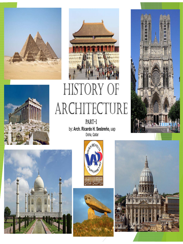 2018-History of Architecture by RHS - Part 1 | PDF | Egyptian Pyramids ...