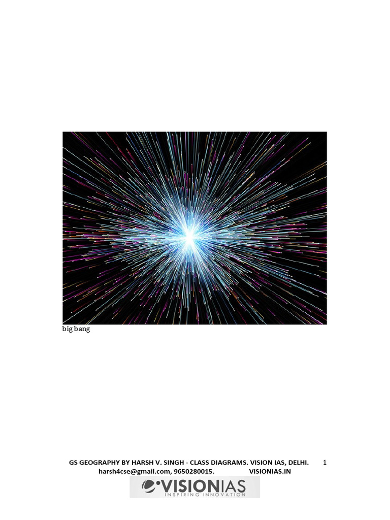 Classroom 1 Bigbang To Formation of Planets in Brief | PDF | Planets In ...