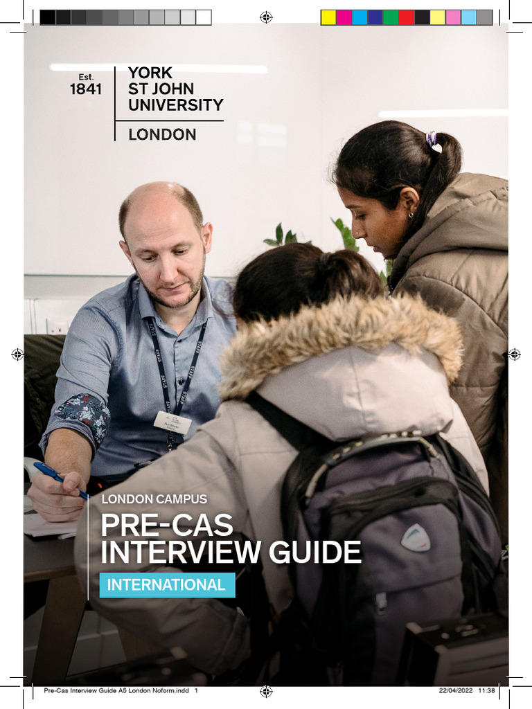 YORK ST JOHN Pre-Cas Interview Guide A5 - London - 22april - PRINT ...