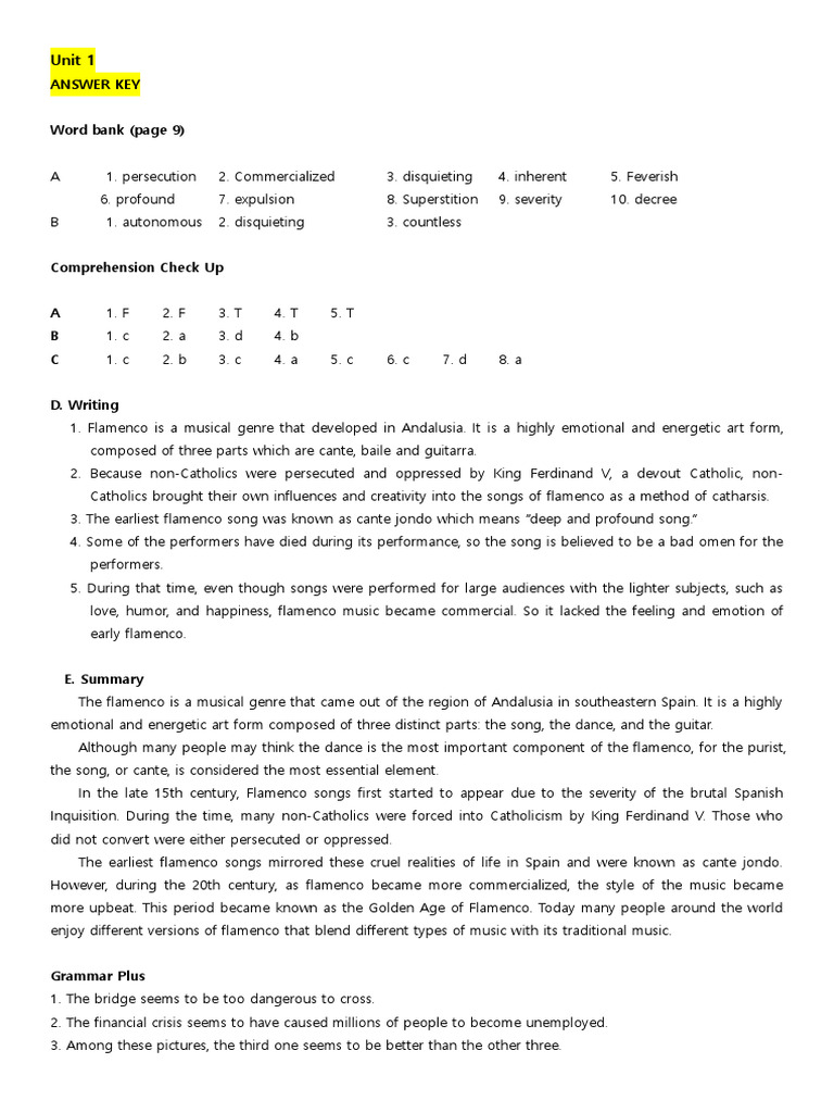 Bricks Intensive Reading 3 Key | PDF | Plato | Acupuncture