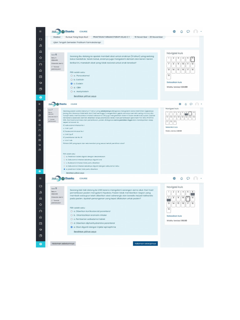 UTS Prak. Farmakoterapi | PDF