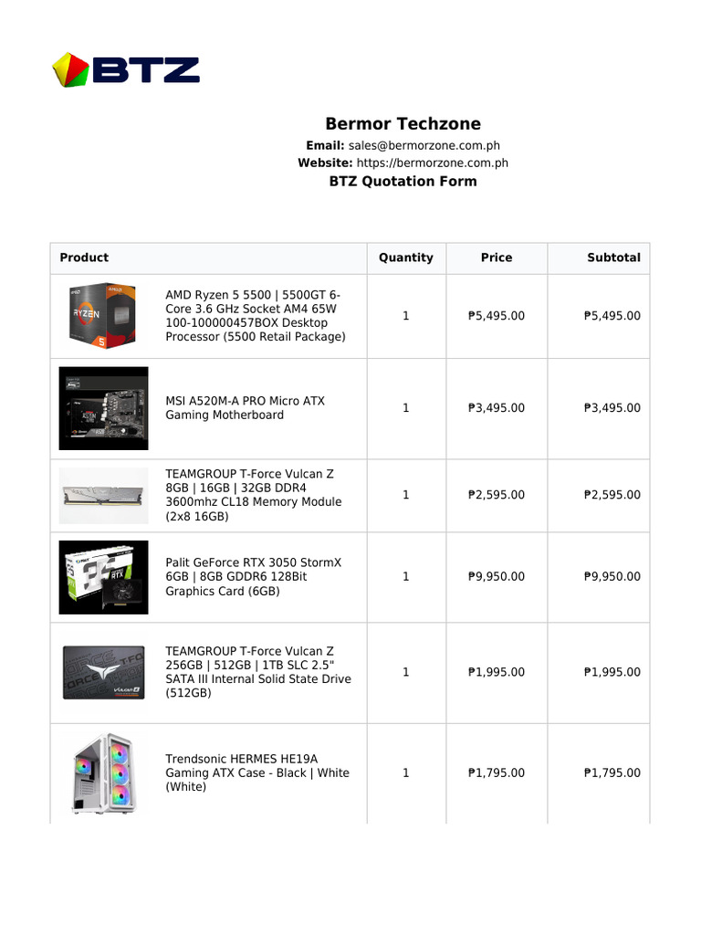 Product Builder | PDF