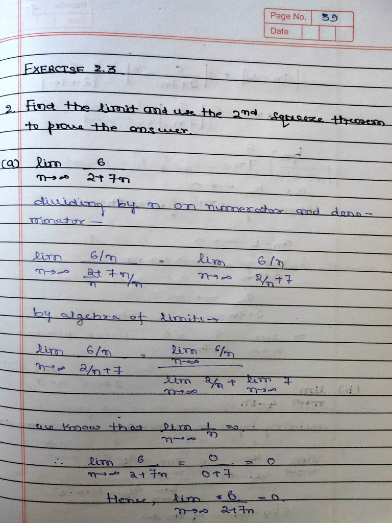 Maths Notes Real Analysis | PDF