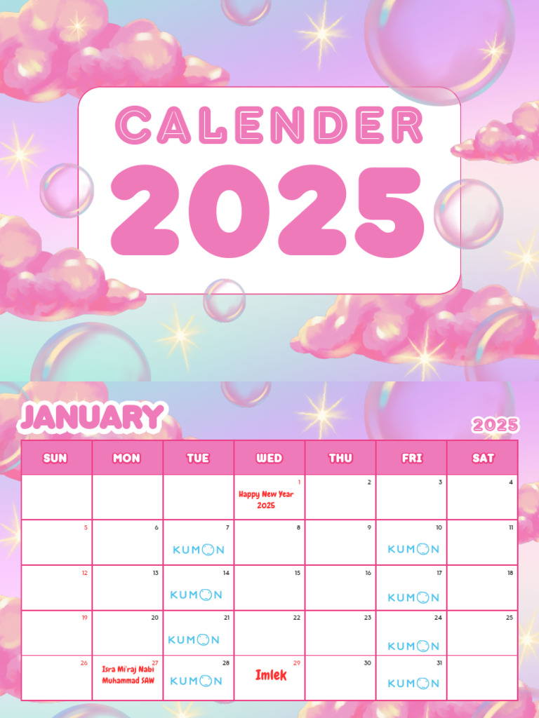 2025 Calendar with Key Dates | PDF | Muhammad | Islamic Belief And Doctrine